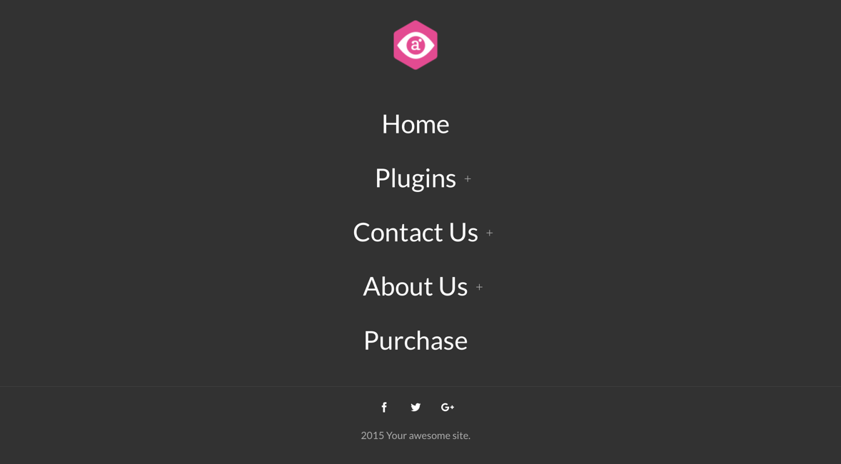 WordPress Menu Plugin — Superfly Responsive Menu by looks_awesome | CodeCanyon